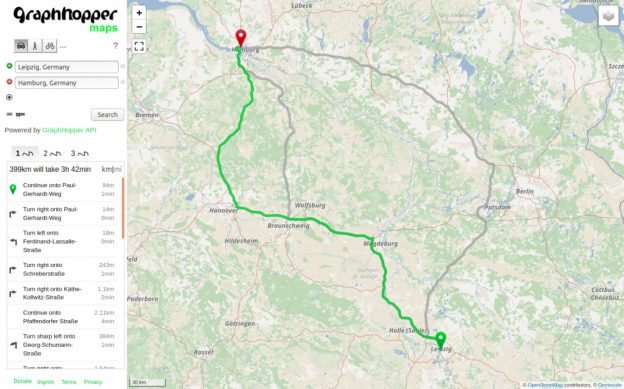 Osmf And Graphhopper Joint Press Release Graphhopper Routing Engine 10 Released